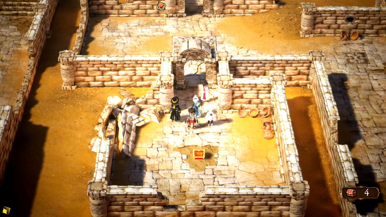 Bravely Default II - Sandswept Ruins Walkthrough - Neoseeker