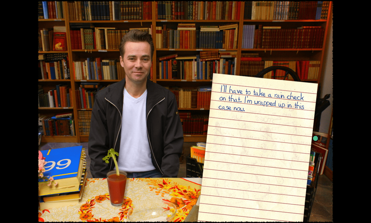 Oscar's Water Library (I) - Carol Reed: Blue Madonna Walkthrough ...