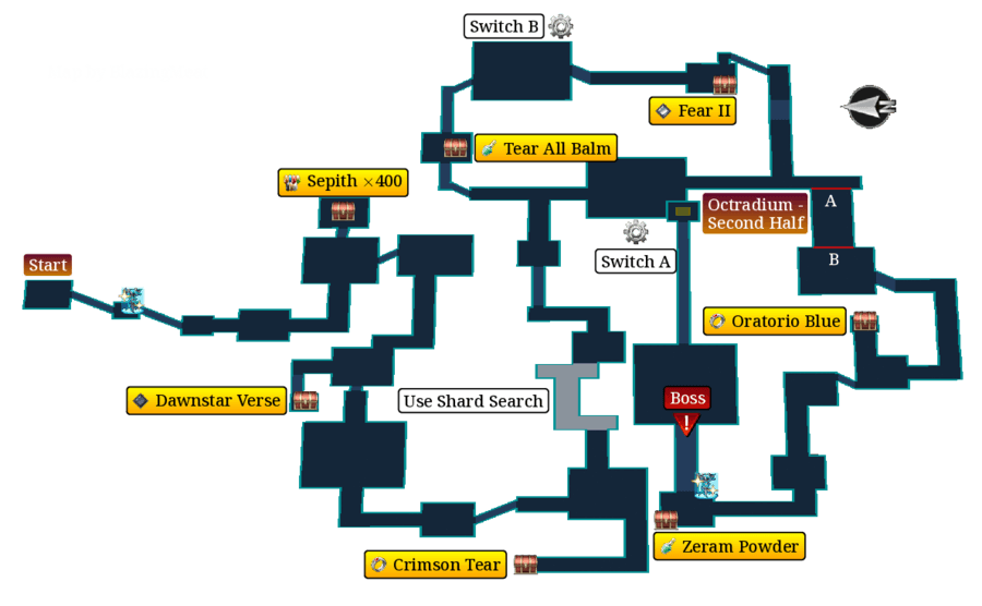 Final Dungeon - The Legend of Heroes: Trails through Daybreak II ...
