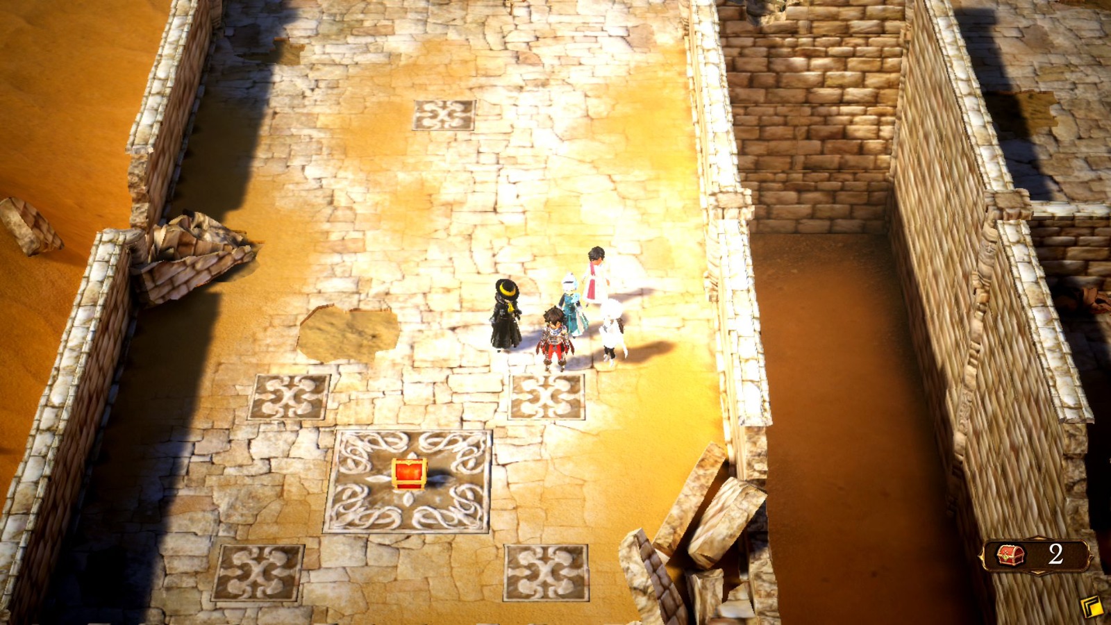 Bravely Default II - Sandswept Ruins Walkthrough - Neoseeker