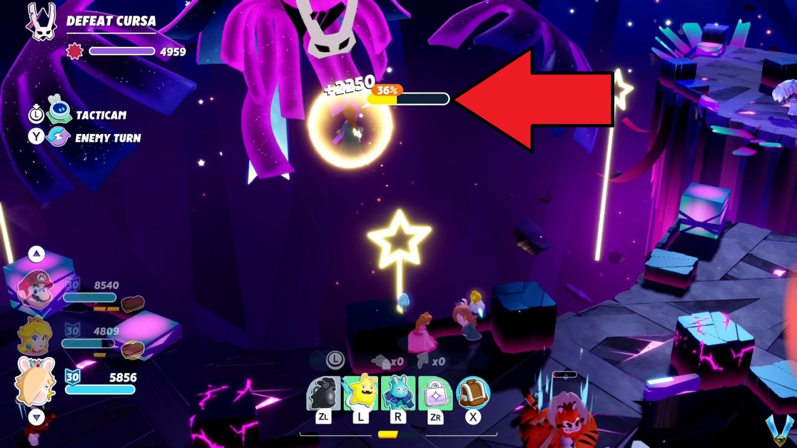 Mario + Rabbids Sparks of Hope - Cursa's Stronghold Walkthrough - Neoseeker