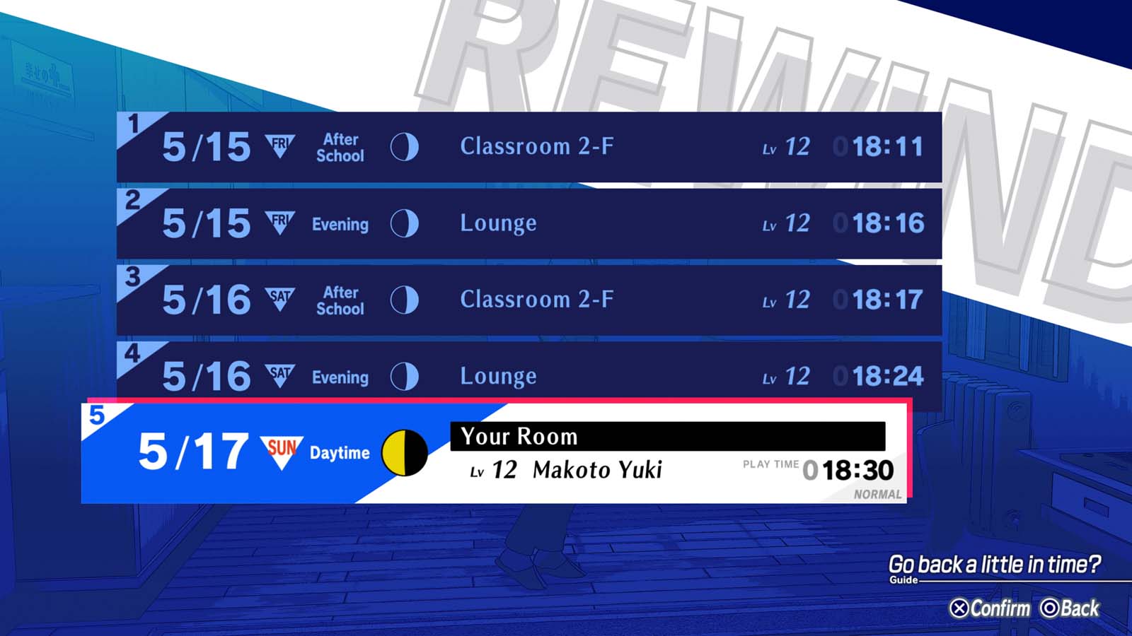 How To Use Rewind Effectively - Persona 3 Reload Walkthrough - Neoseeker