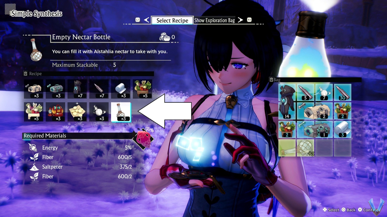 Nectar Bottle - Atelier Yumia: The Alchemist of Memories & the ...