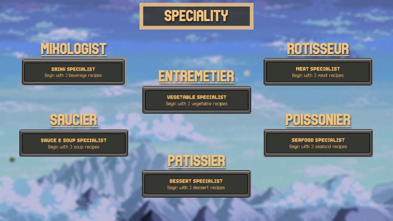 Chef RPG Walkthrough and Guide - Neoseeker