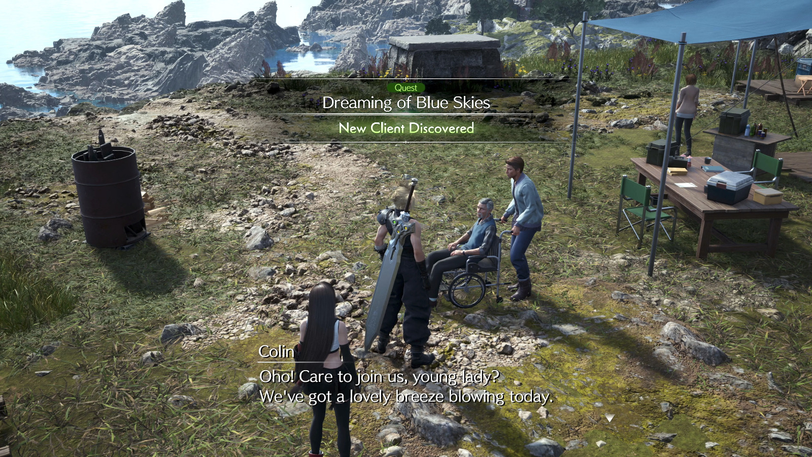 Side Quest: Dreaming of Blue Skies - Final Fantasy VII Rebirth ...