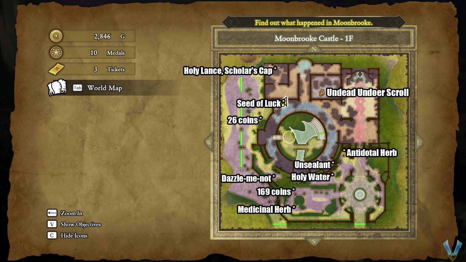 All Scroll Locations - Dragon Quest II HD-2D Remake Walkthrough - Neoseeker