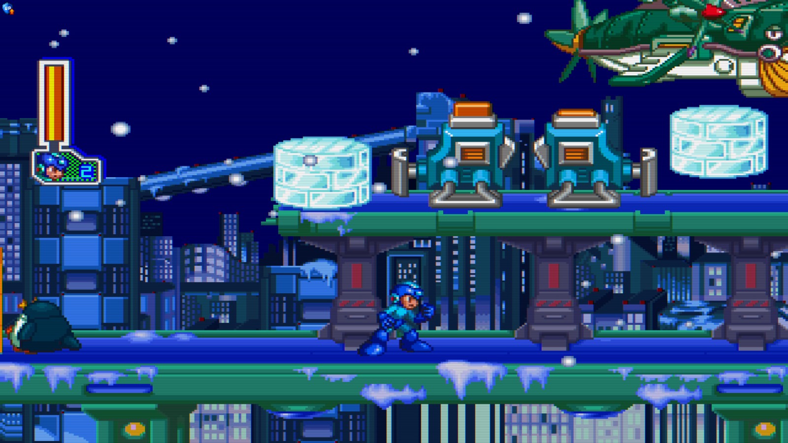 Frost Man - Mega Man Legacy Collection 2 Walkthrough - Neoseeker