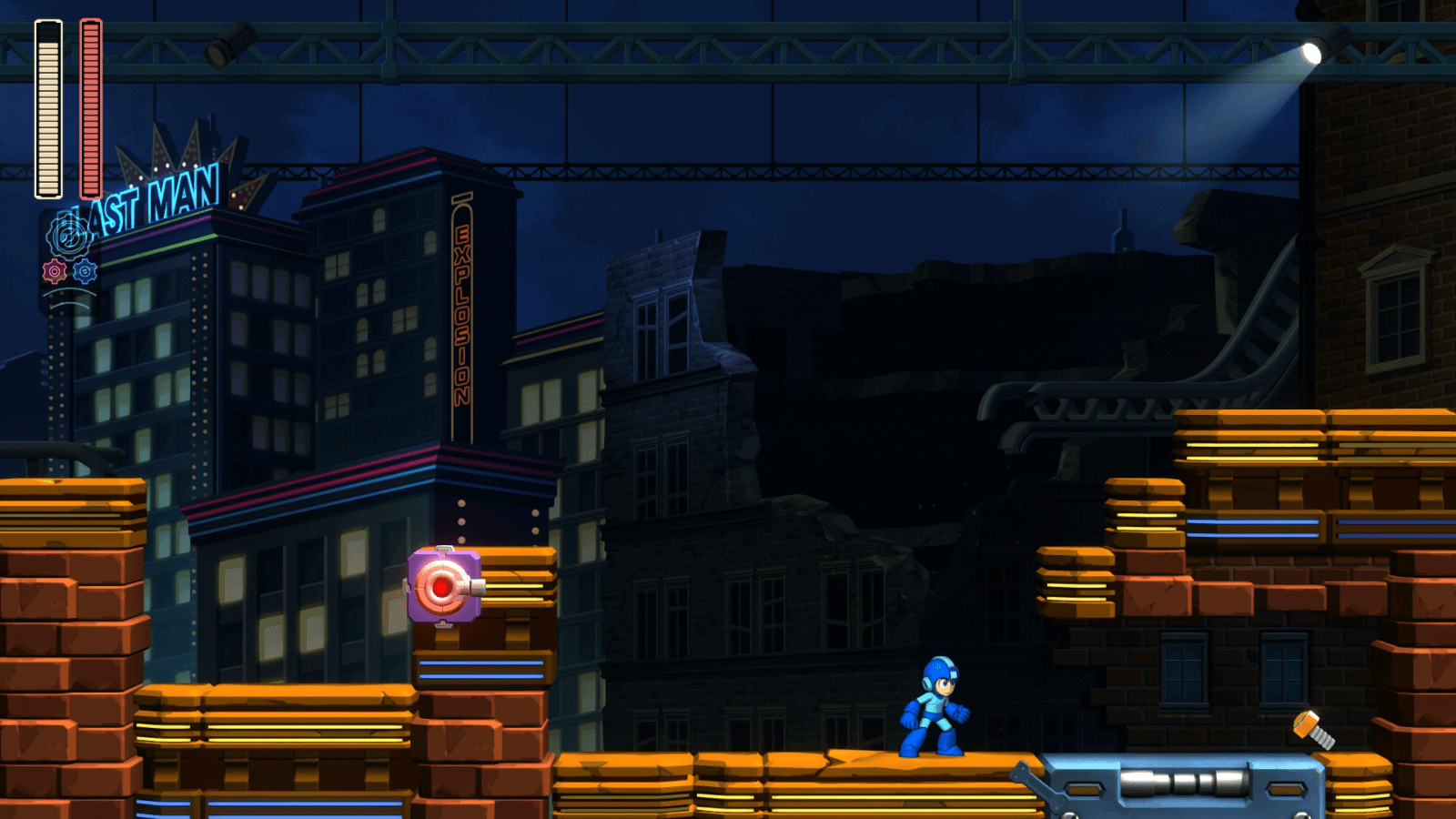 Blast Man Walkthrough - Mega Man 11 - Neoseeker