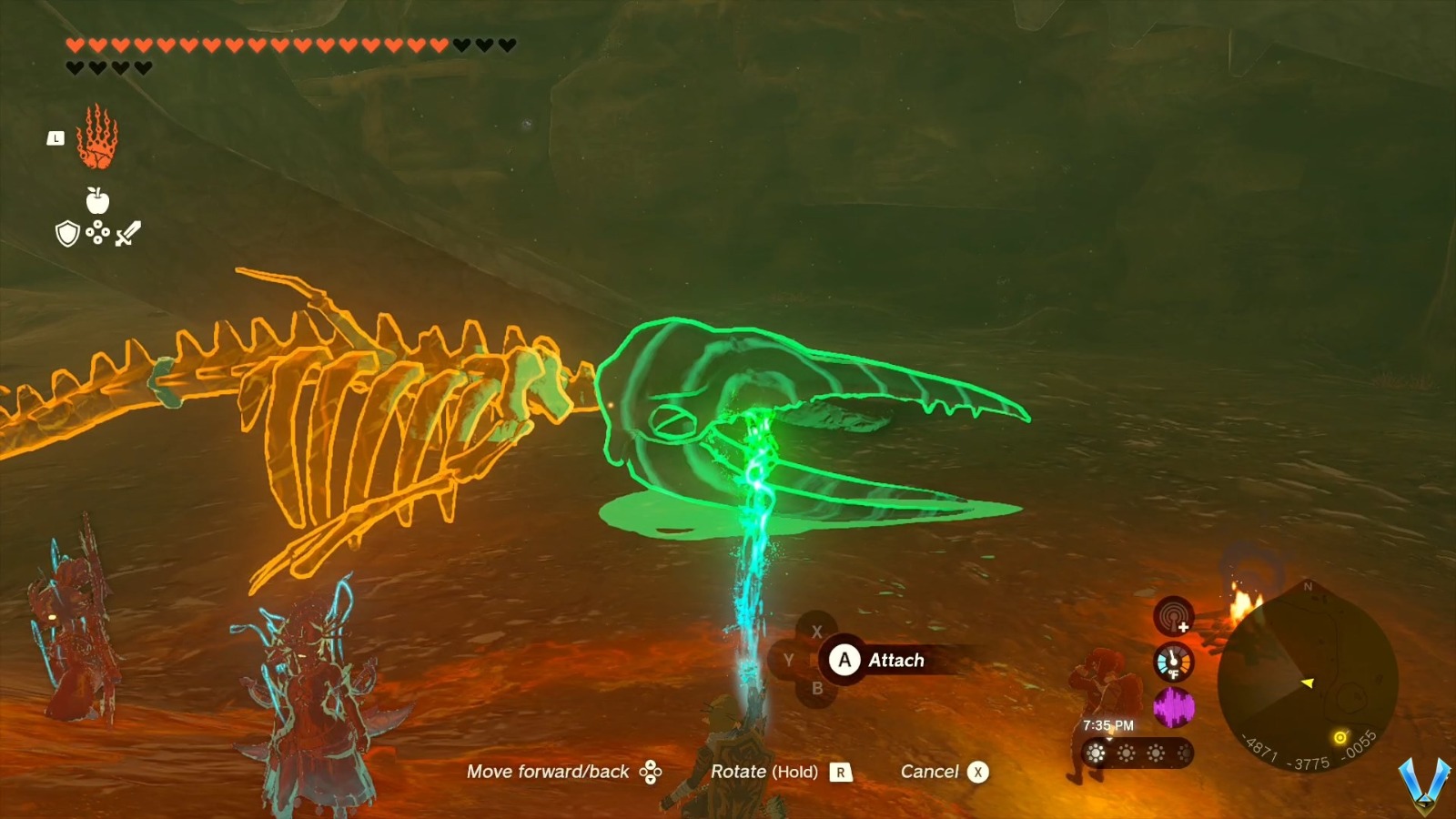 Tears of the Kingdom - Gerudo's Colossal Fossil Walkthrough - The ...