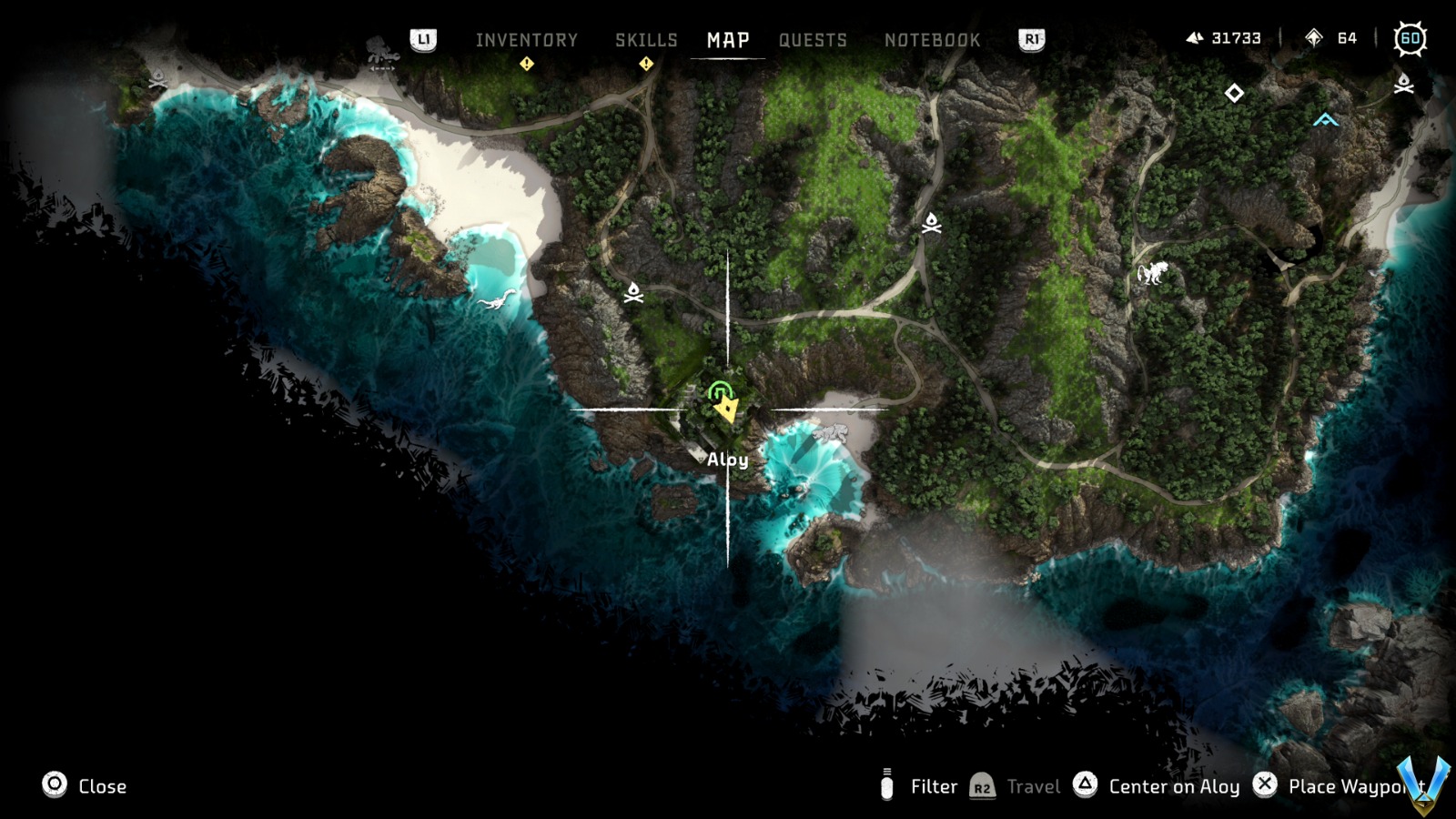 Horizon Forbidden West - DLC Companions Datapoints Locations Guide ...