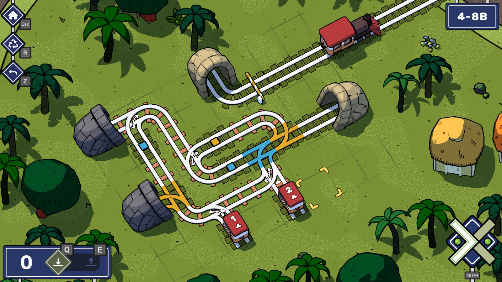 World 4 Puzzle Solutions - Railbound Walkthrough - Neoseeker