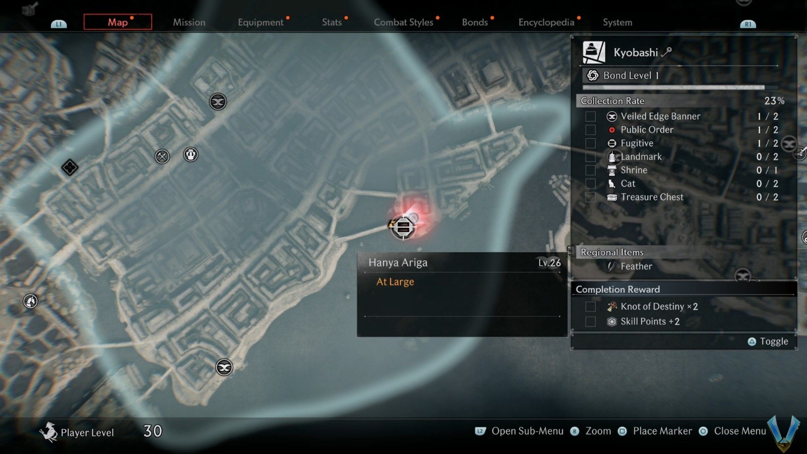 Rise of the Ronin - Edo Fugitive Locations Guide - Neoseeker