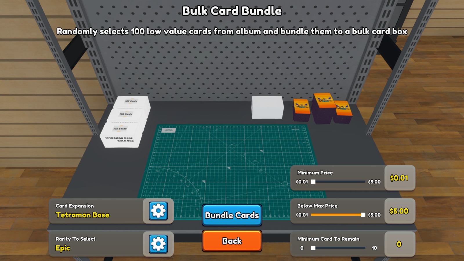 TCG Card Shop Simulator - How to Use the Workbench - Neoseeker
