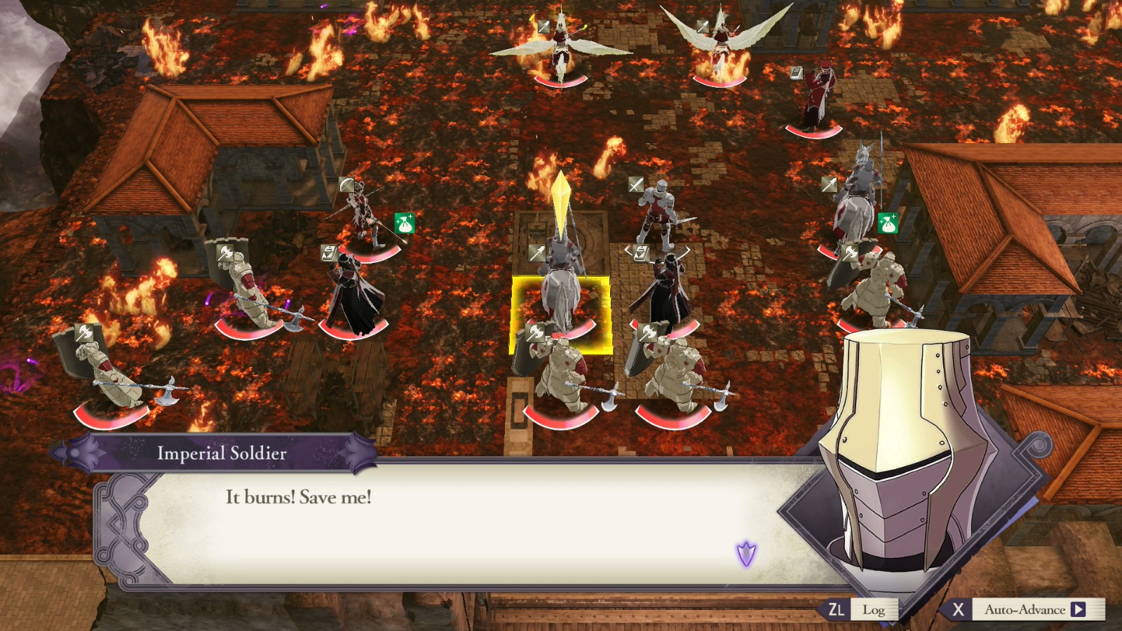 Chapter 14 - Protecting Garreg Mach (Azure Moon) - Fire Emblem: Three ...