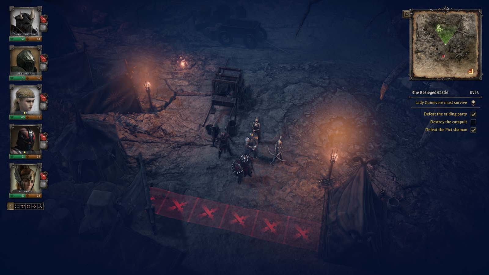 The Besieged Castle Guide - King Arthur: Knight's Tale - Neoseeker