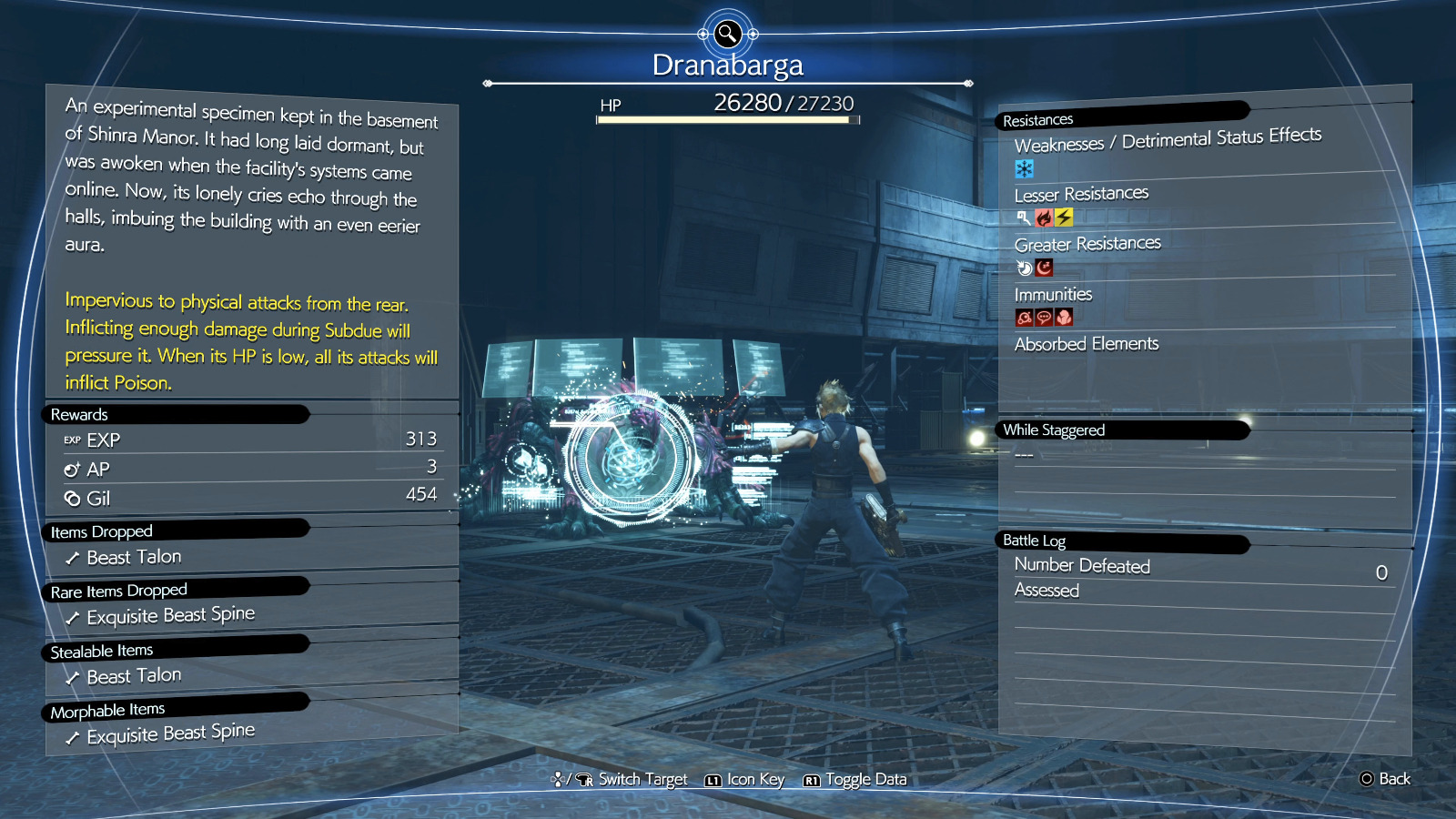 Side Quest: Lament of the Damned - Final Fantasy VII Rebirth ...