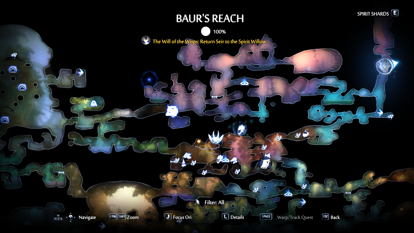 Life Cells - Ori and the Will of the Wisps Walkthrough - Neoseeker