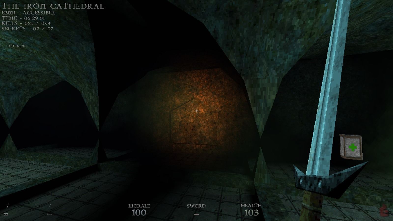 Dusk Episode 3 Walkthrough & Secrets: E3M1 - The Iron Cathedral - Neoseeker