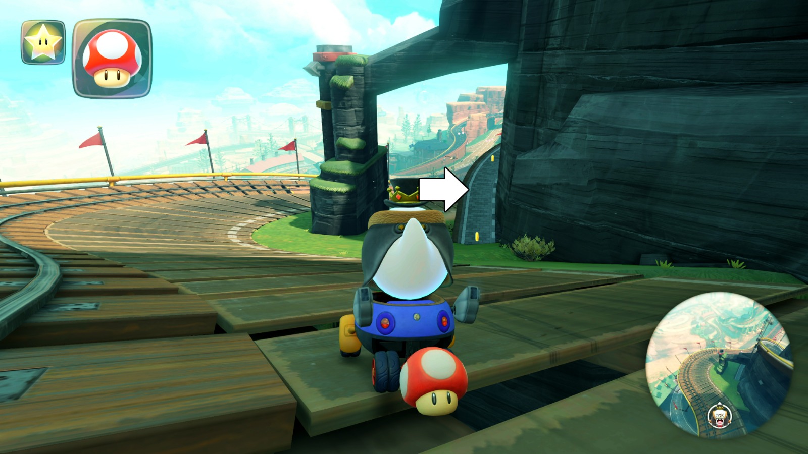 Whistlestop Summit Hidden ? Panels - Mario Kart World Walkthrough ...