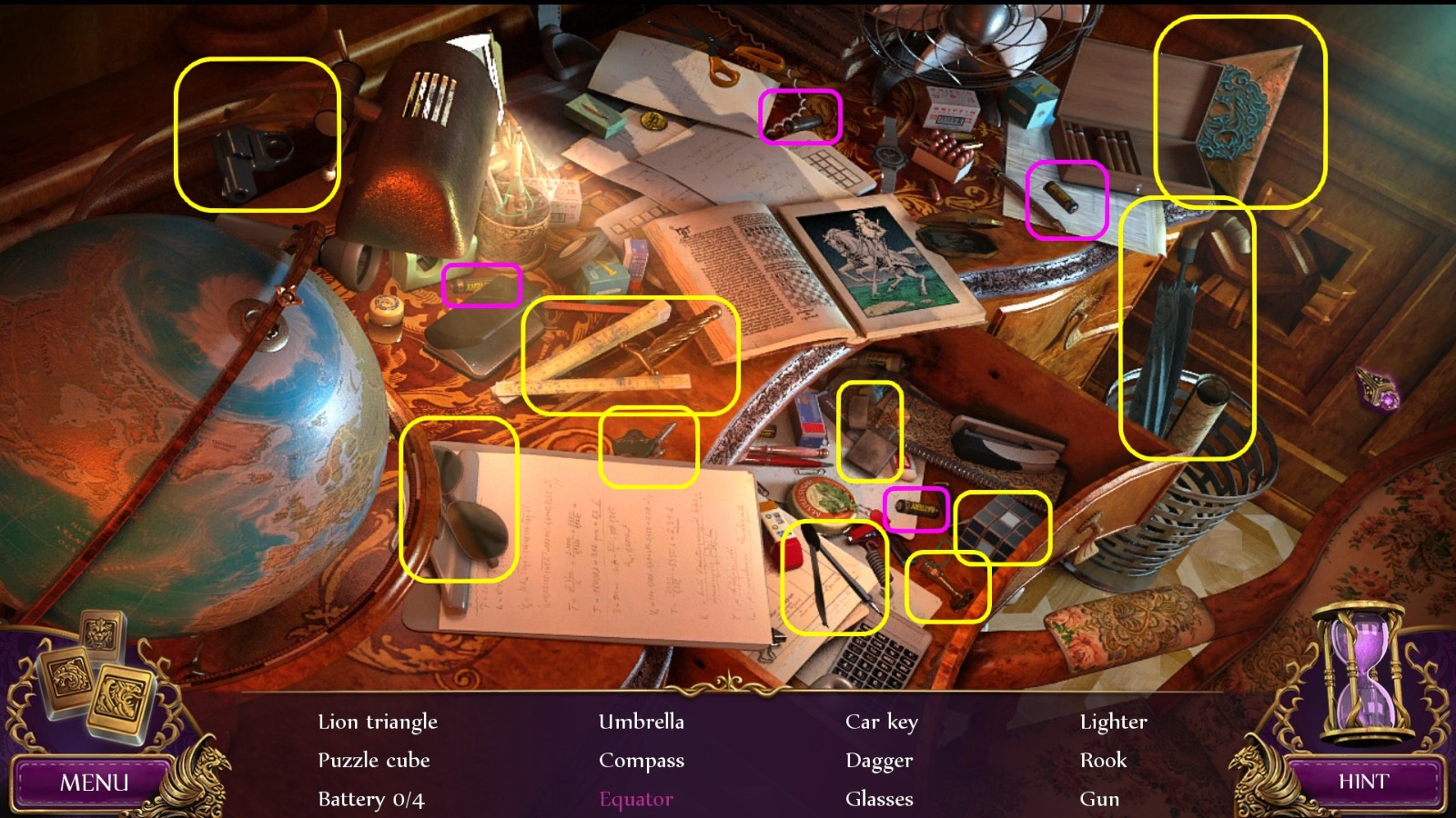 Hidden Objects Scenes (main) - The Secret Order 2: Masked Intent ...