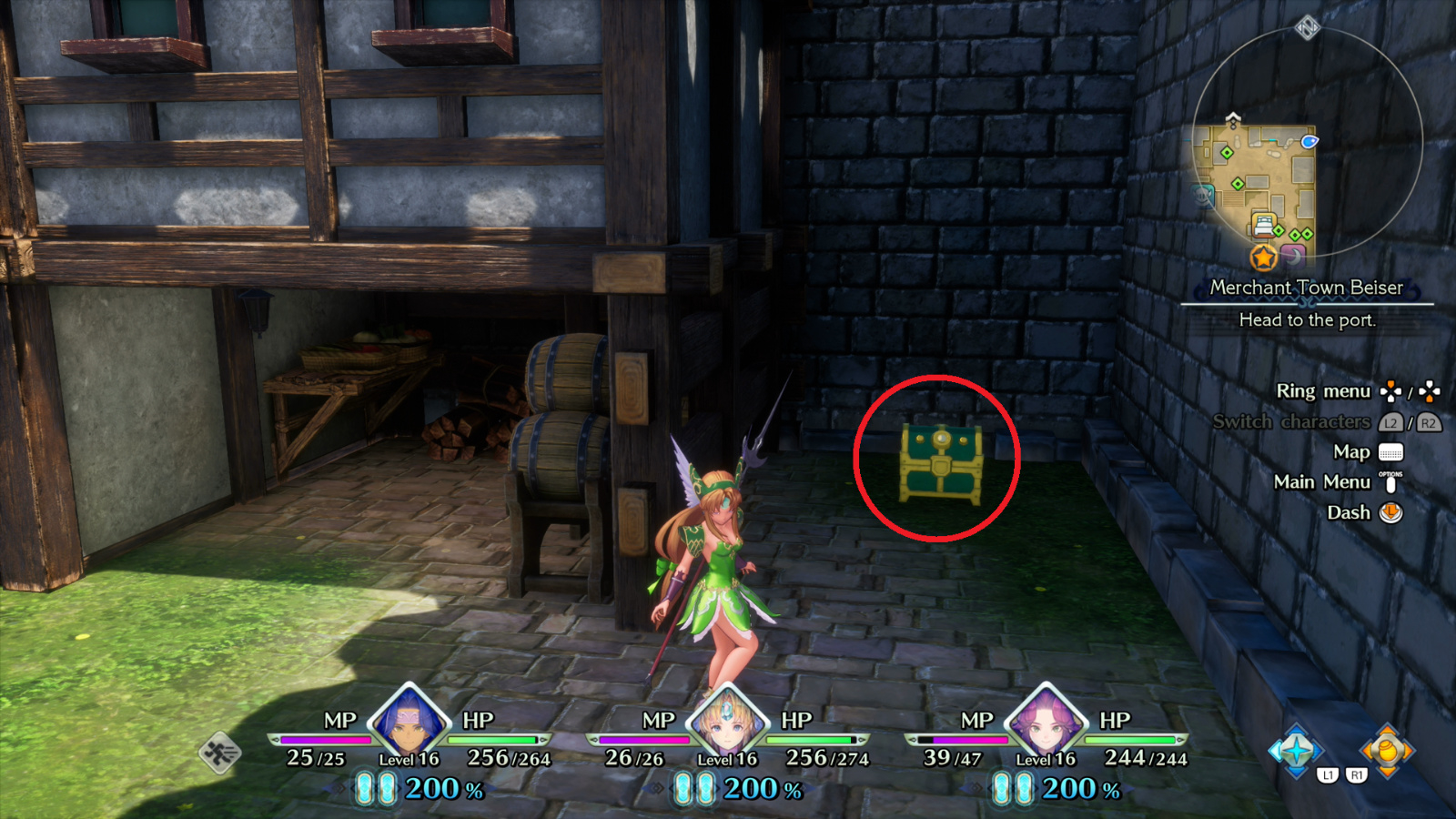 Merchant Town Beiser Walkthrough - Trials of Mana (Remake) - Neoseeker