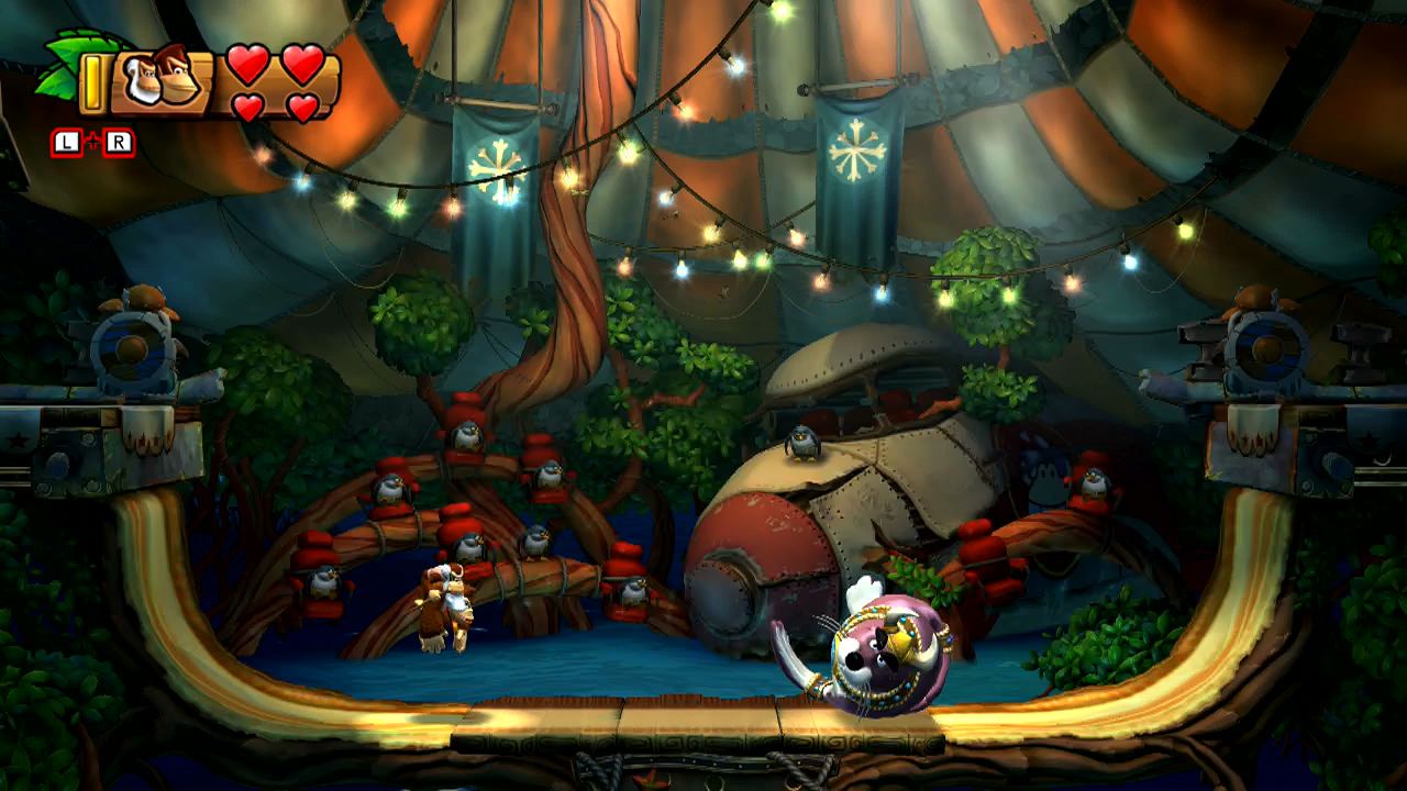 Boss: Big Top Bop - Donkey Kong Country: Tropical Freeze Walkthrough ...