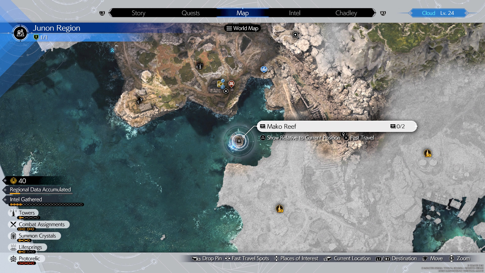 Junon Region Cache Locations - Final Fantasy VII Rebirth Walkthrough - Neoseeker