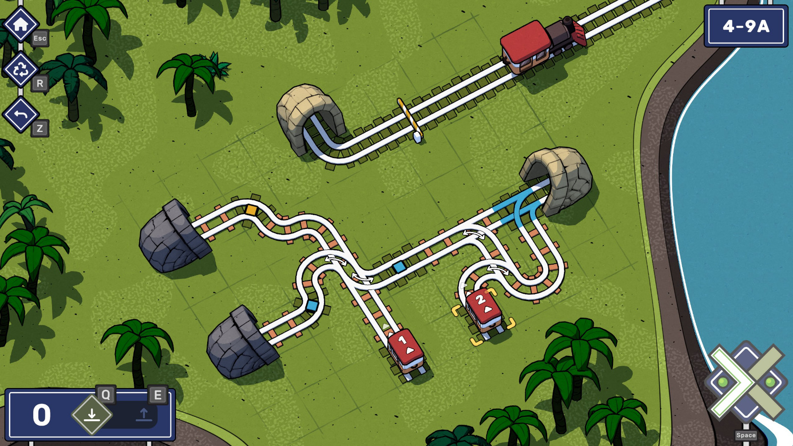 World 4 Puzzle Solutions - Railbound Walkthrough - Neoseeker