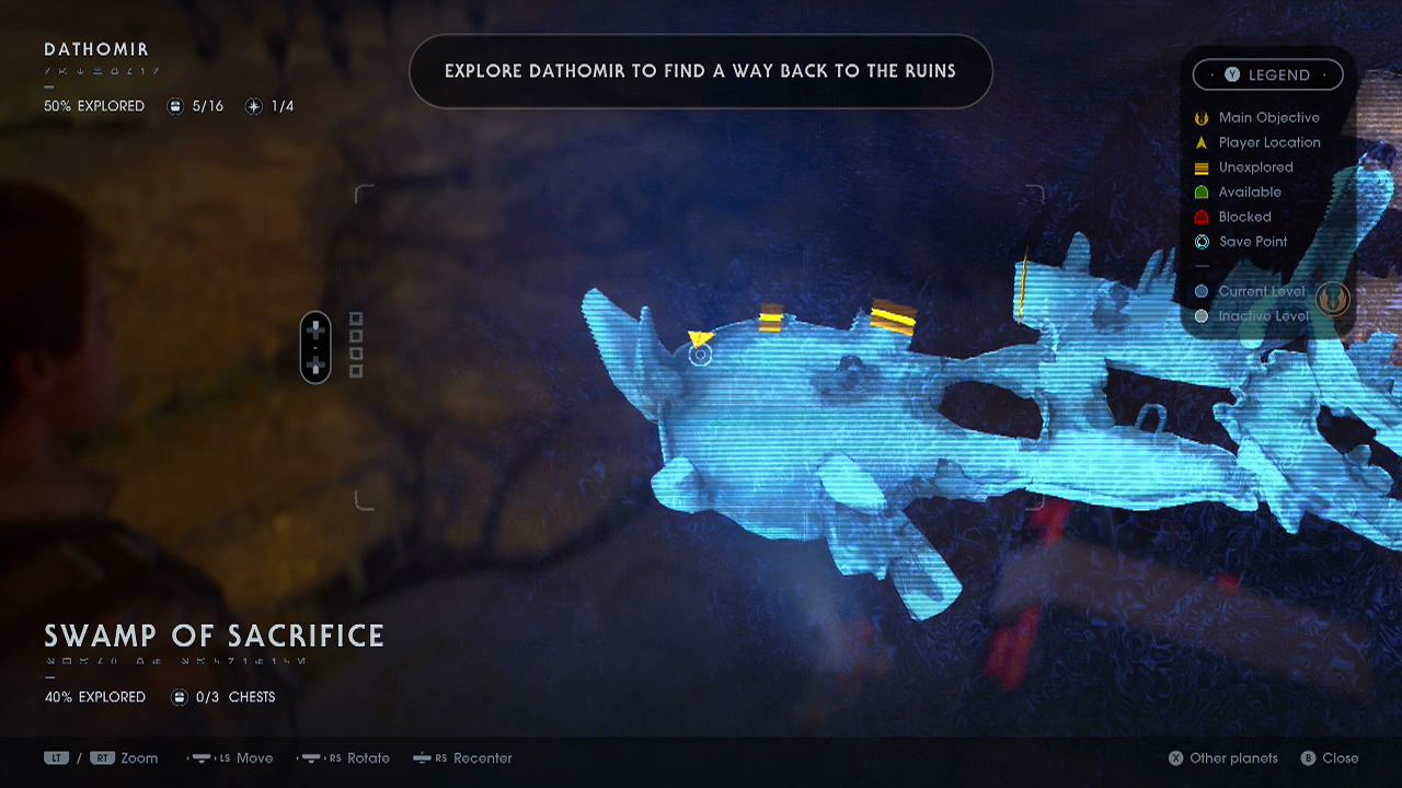 Dathomir - Find a Way to Reach the Ruins - Star Wars: Jedi Fallen Order ...