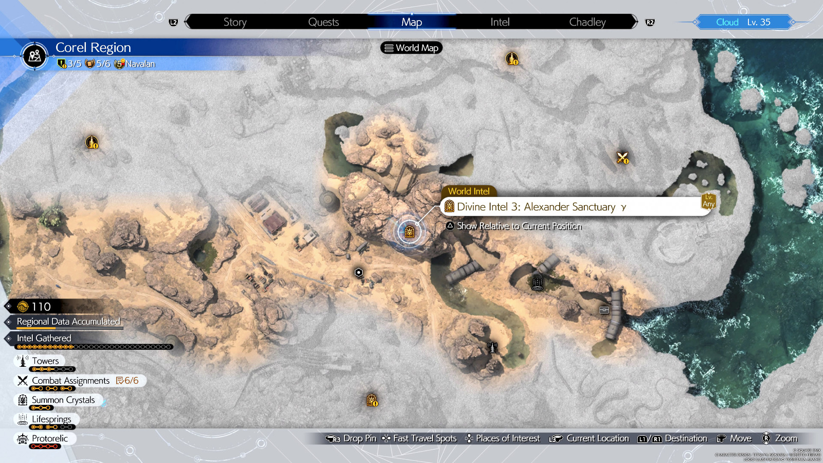 World Intel: Corel Region - Final Fantasy VII Rebirth Walkthrough ...