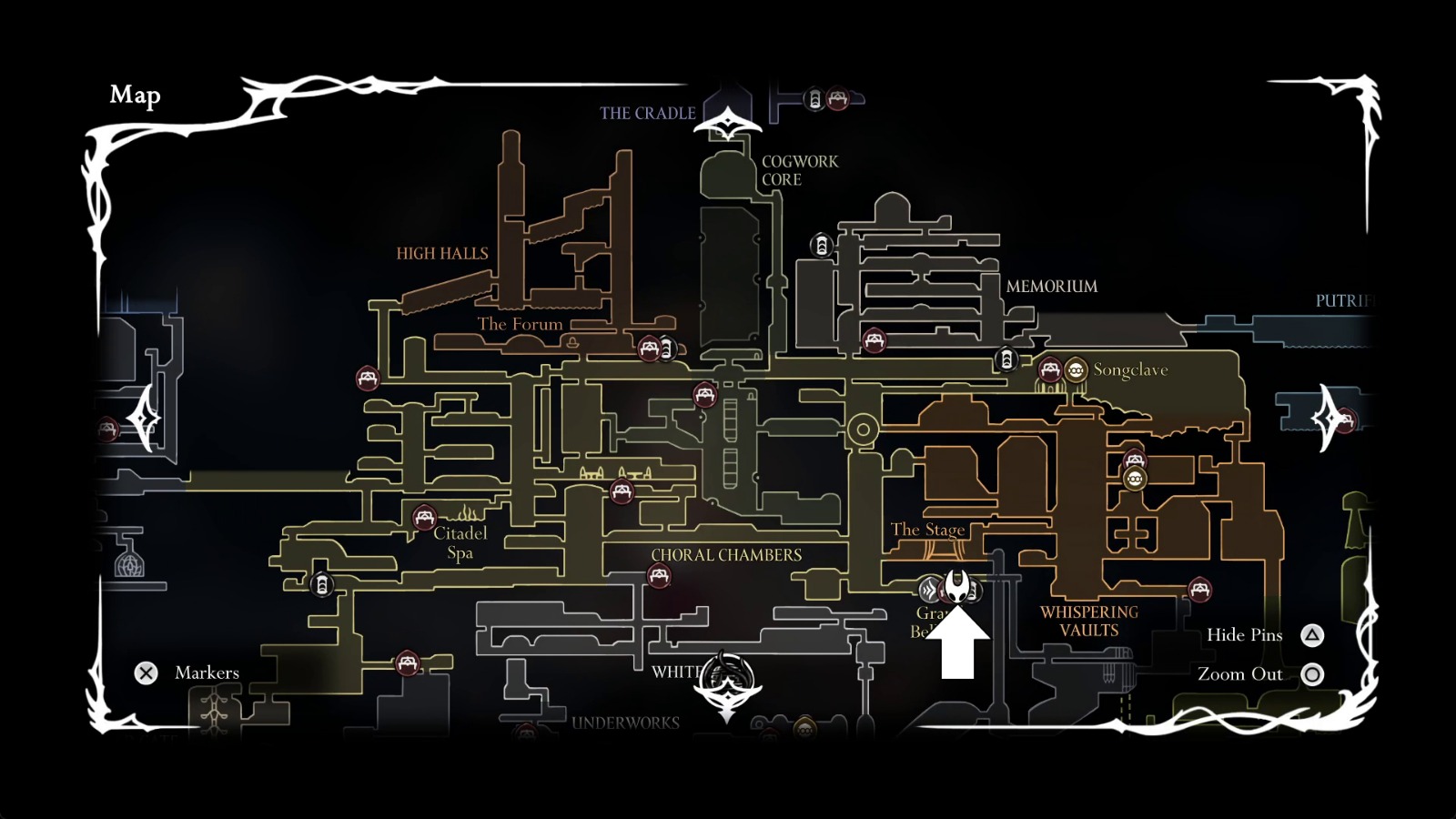 All Ventrica Station Locations - Hollow Knight: Silksong Walkthrough ...