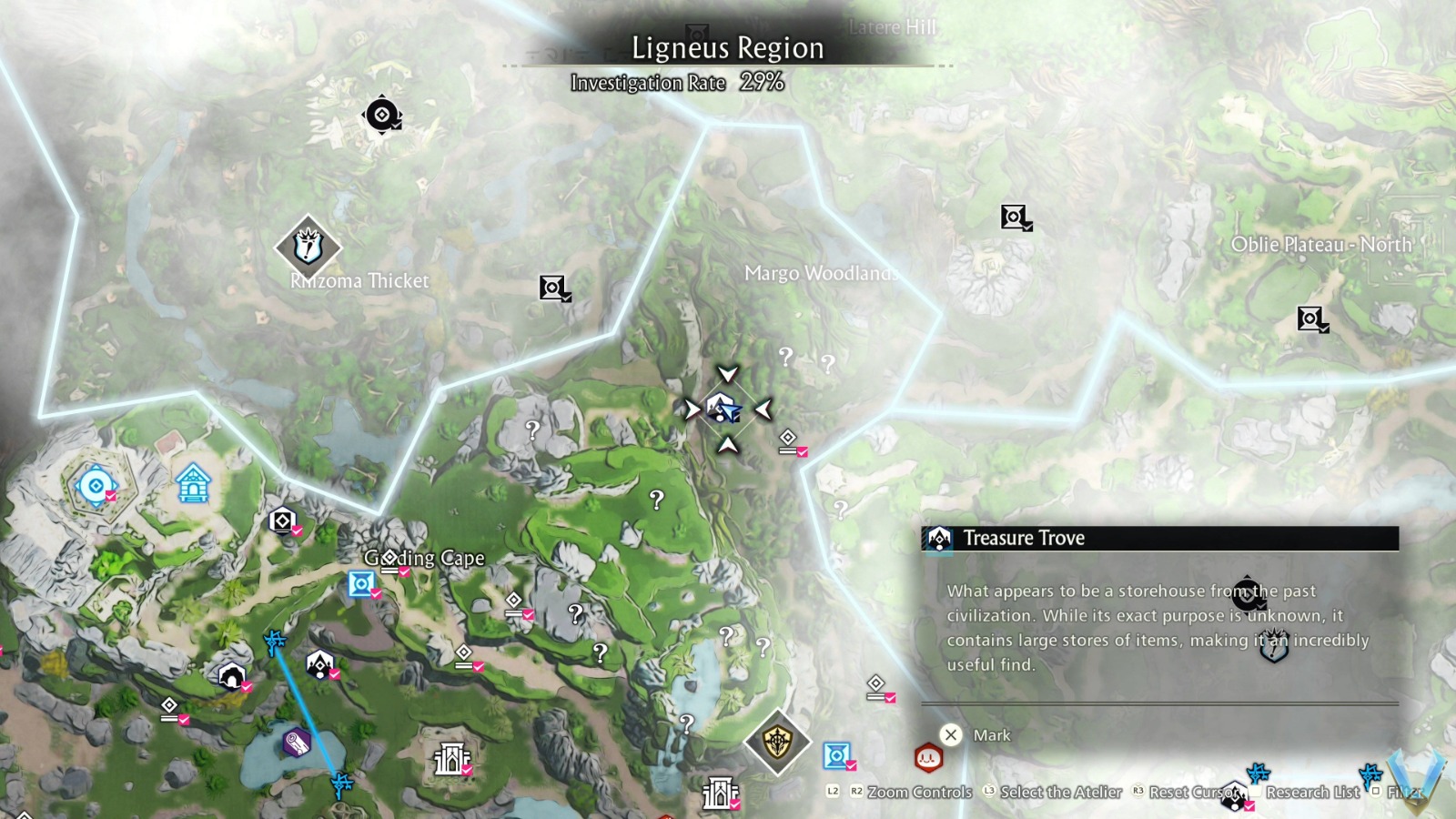 All Treasure Trove Locations - Atelier Yumia: The Alchemist of Memories ...