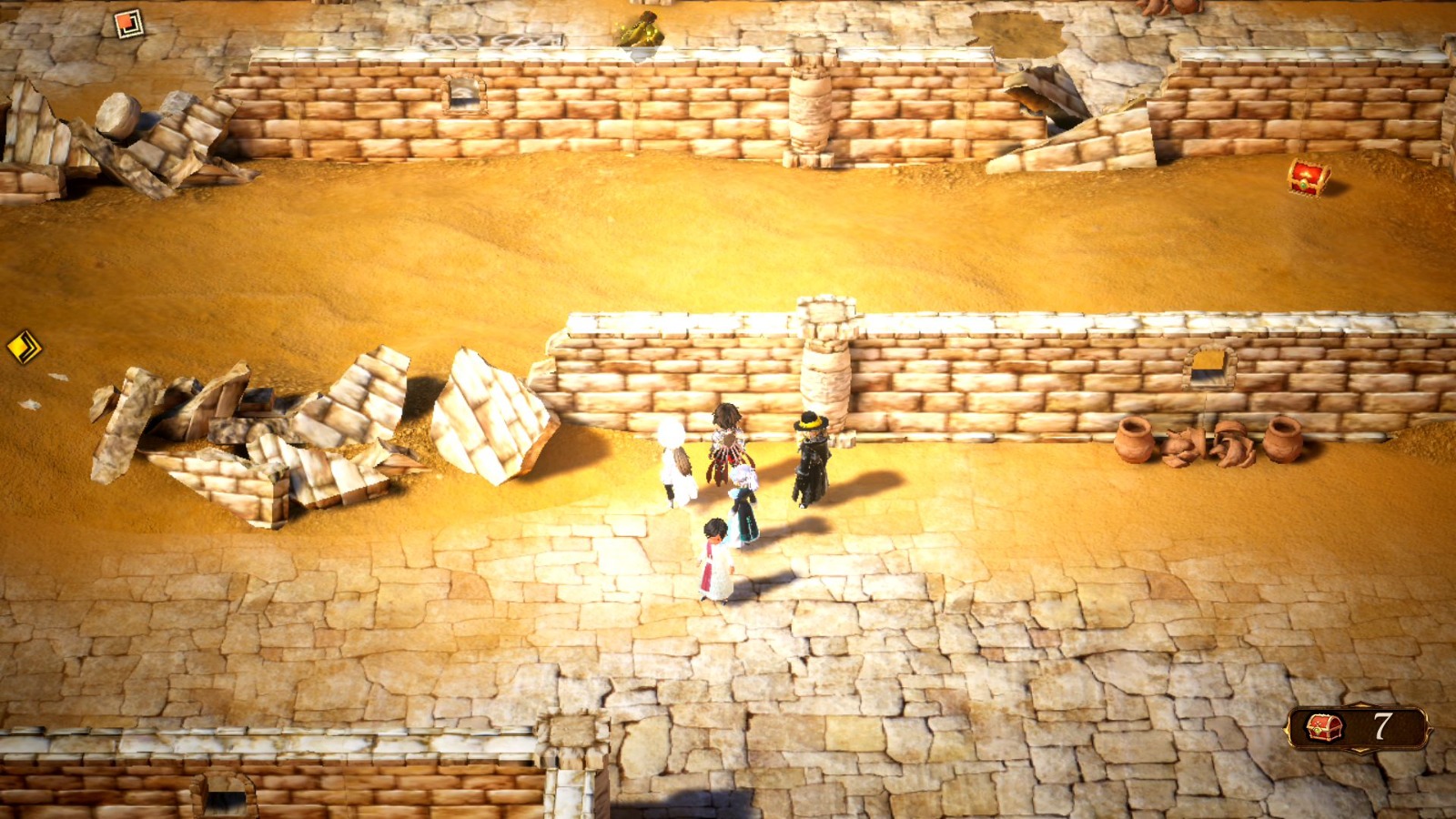 Bravely Default II - Sandswept Ruins Walkthrough - Neoseeker