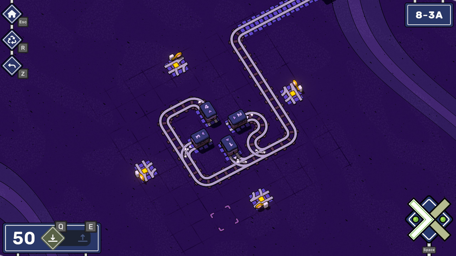 World 8 Puzzle Solutions - Railbound Walkthrough - Neoseeker