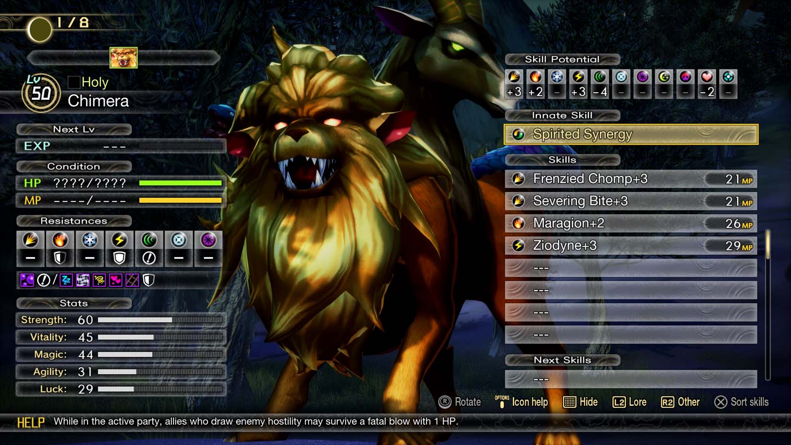 Chimera Punishing Foe Guide - Shin Megami Tensei V: Vengeance - Neoseeker