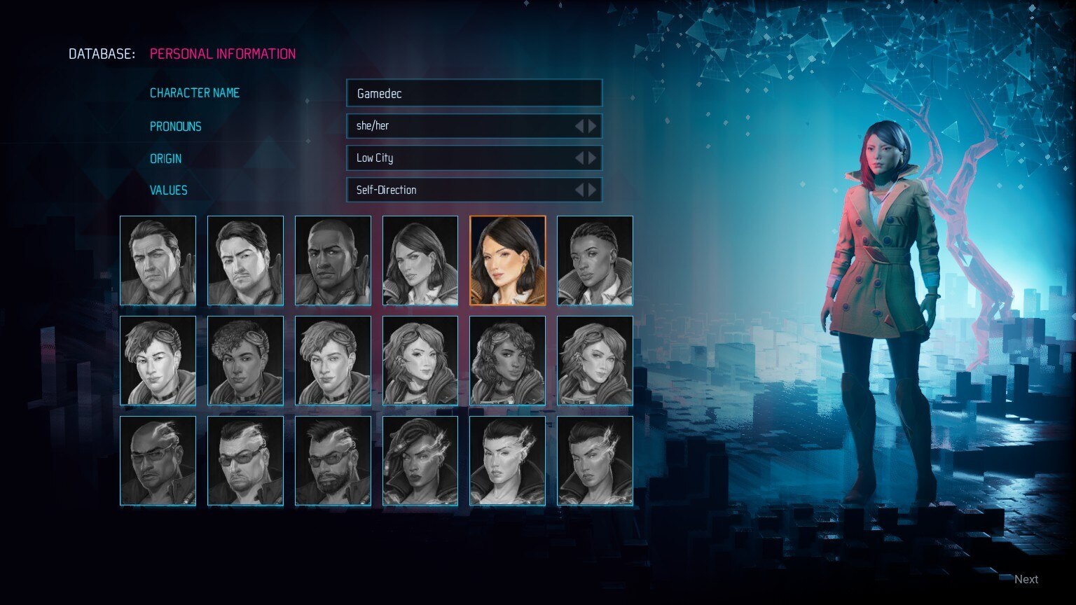 Character Creation - Gamedec - Neoseeker