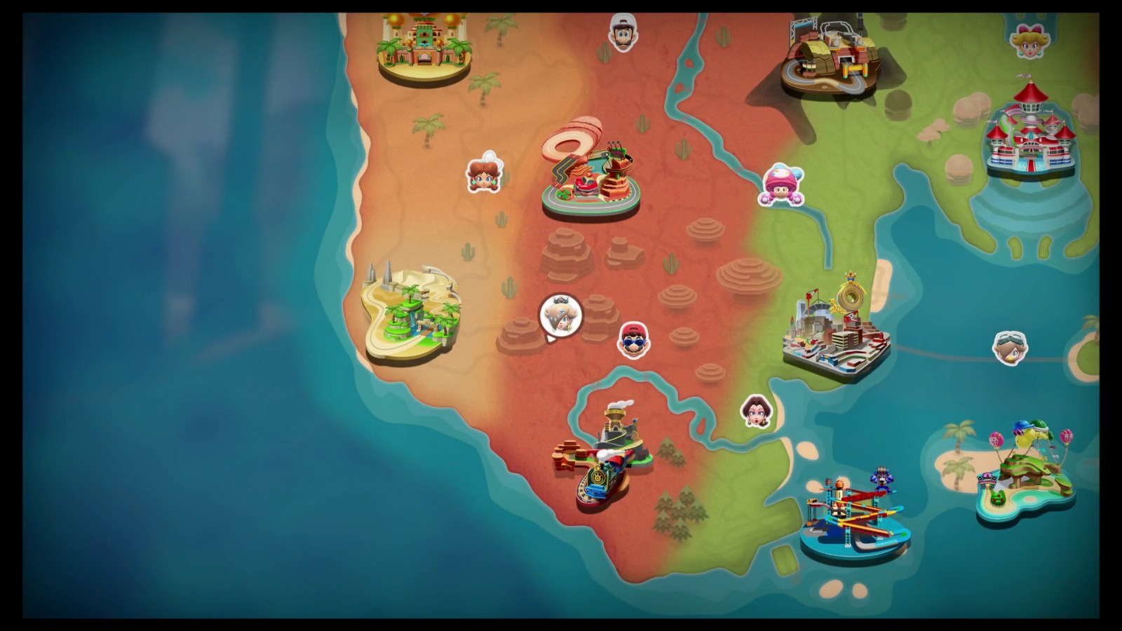 Mario Kart World - All Badlands Region P-Switches - Neoseeker
