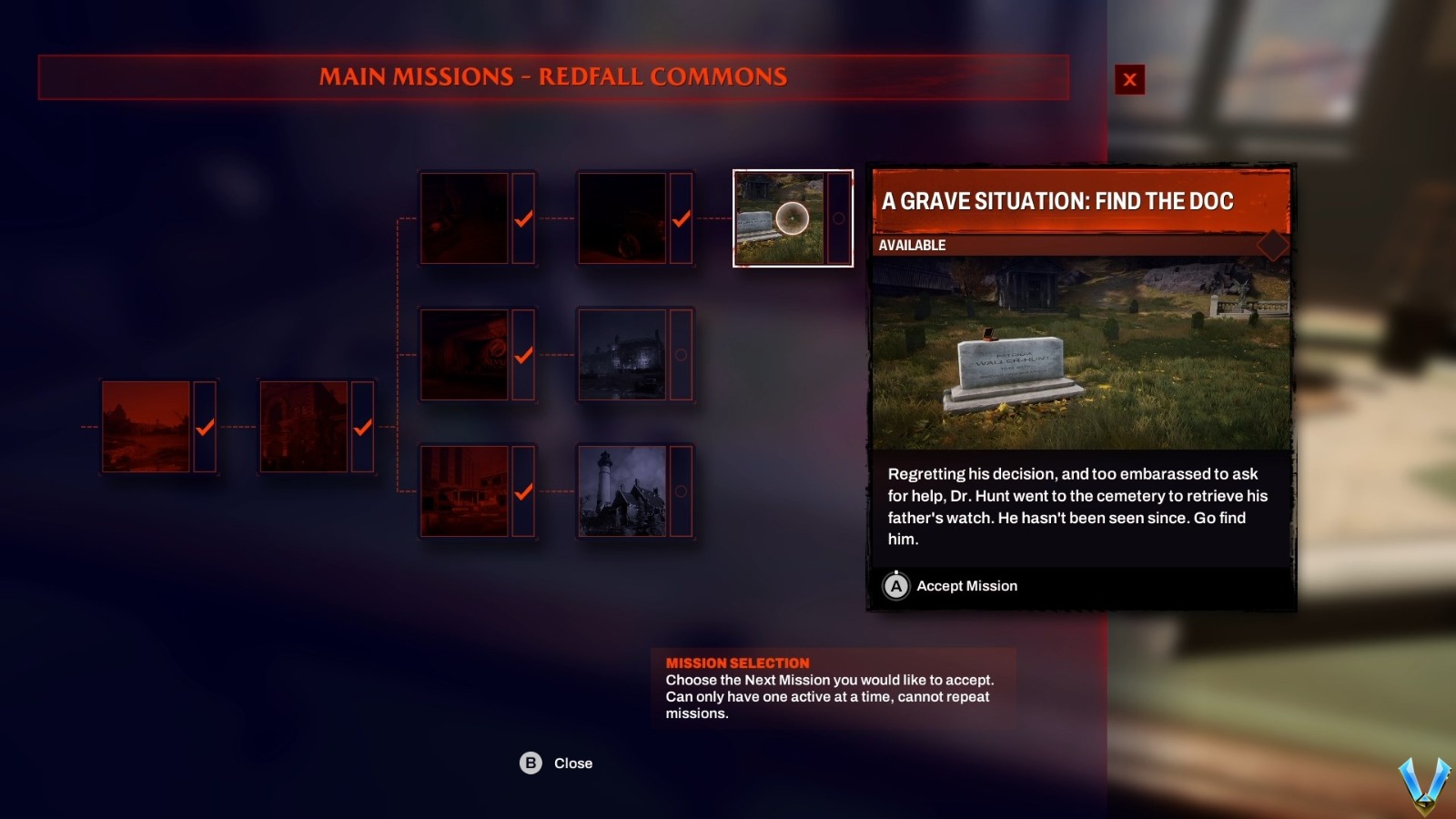 Redfall - A Grave Situation Find the Doc Walkthrough - Neoseeker