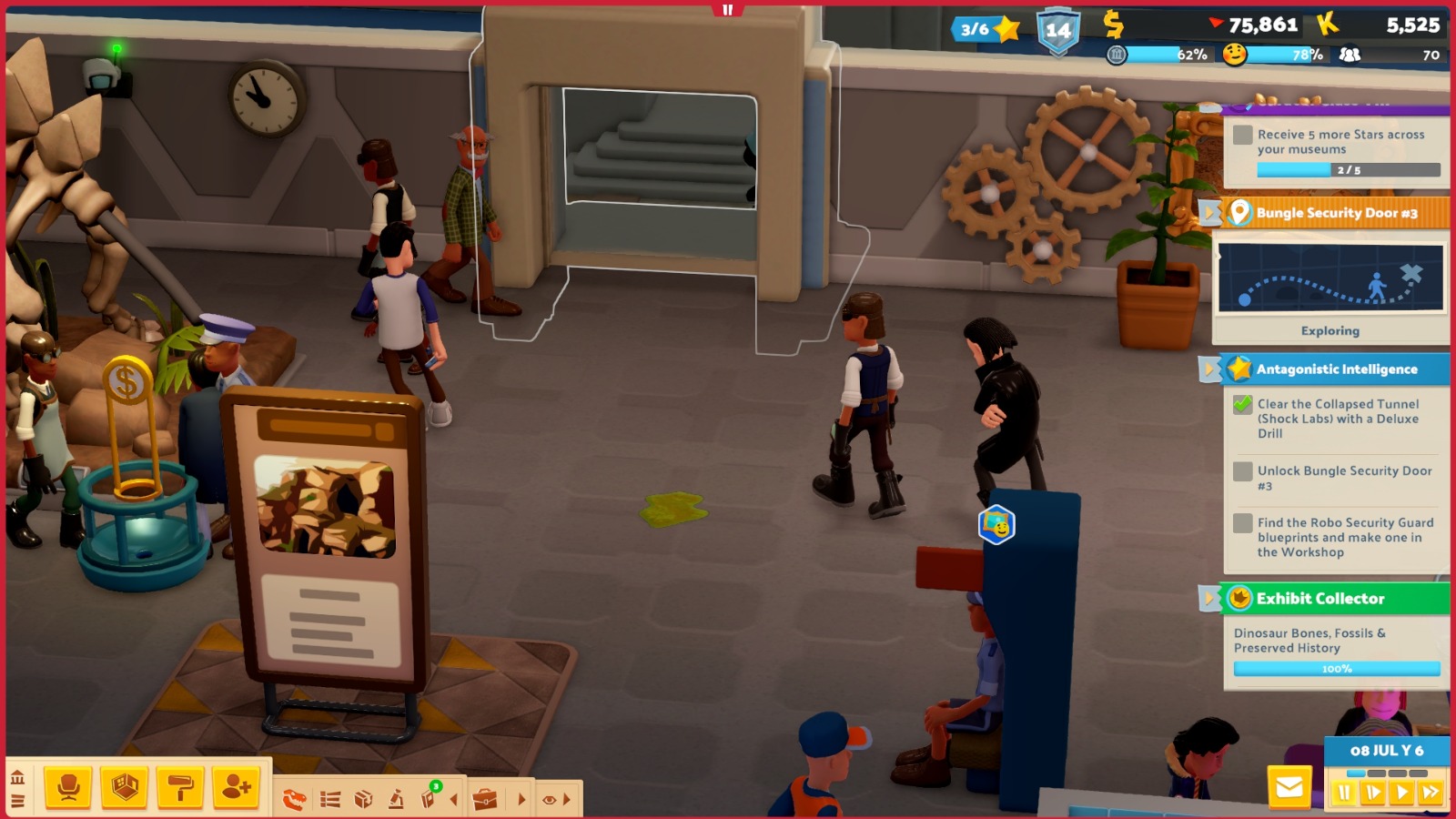 Two Point Museum - Bungle Wasteland 2 to 5-Stars Walkthrough - Neoseeker