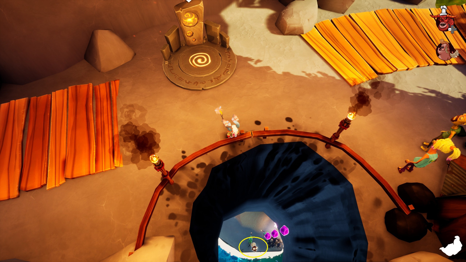 Sashimi Bay Return from Joyfruit Fields - Hell Pie Walkthrough - Neoseeker