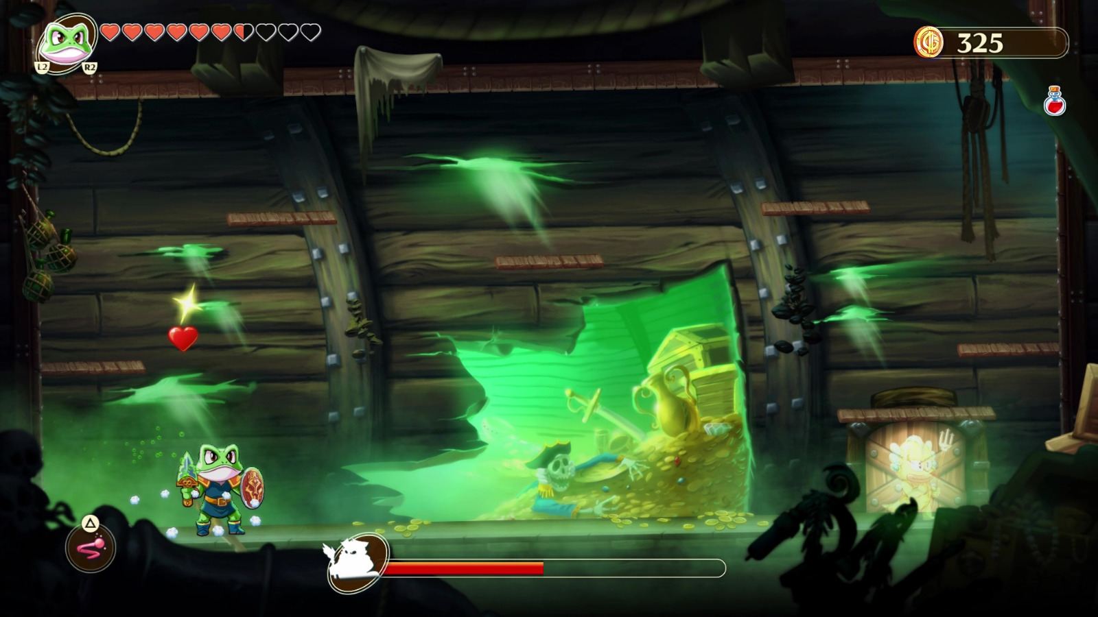 Pirate Shore - Monster Boy and the Cursed Kingdom Walkthrough - Neoseeker