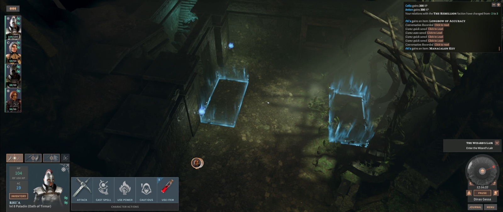 Solasta - The Wizard's Lair Walkthrough - Solasta: Crown of the ...