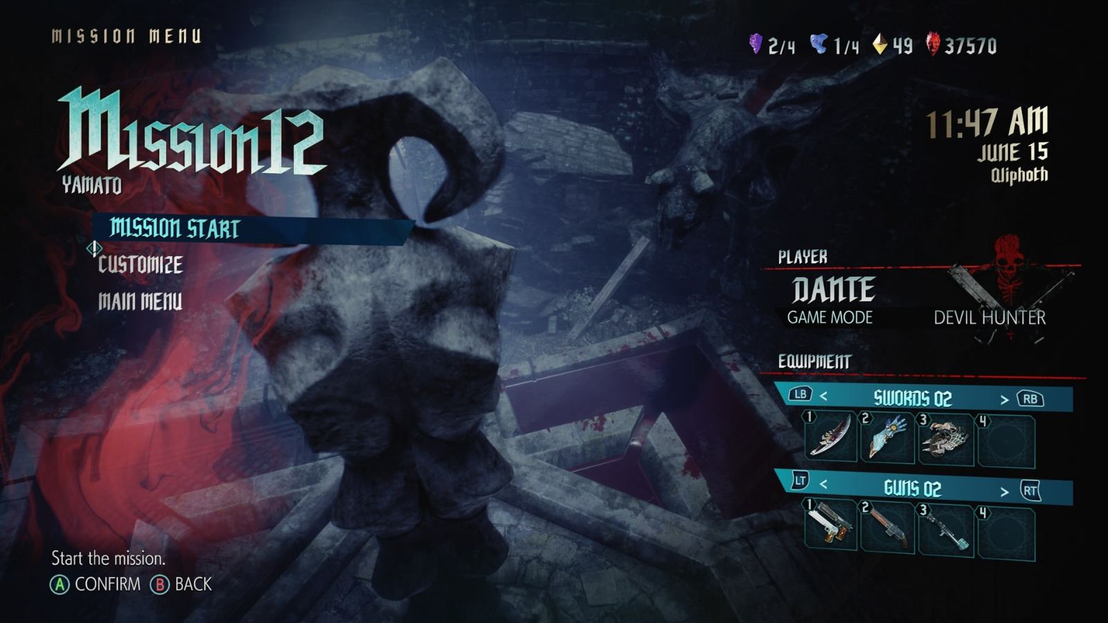 Mission 12 - Yamato Guide - Devil May Cry 5 - Neoseeker