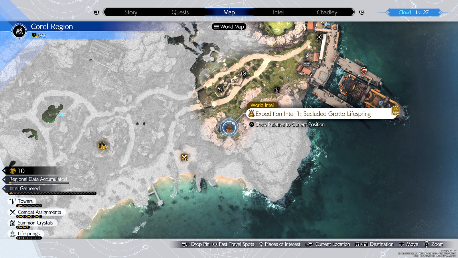 World Intel: Corel Region - Final Fantasy VII Rebirth Walkthrough ...