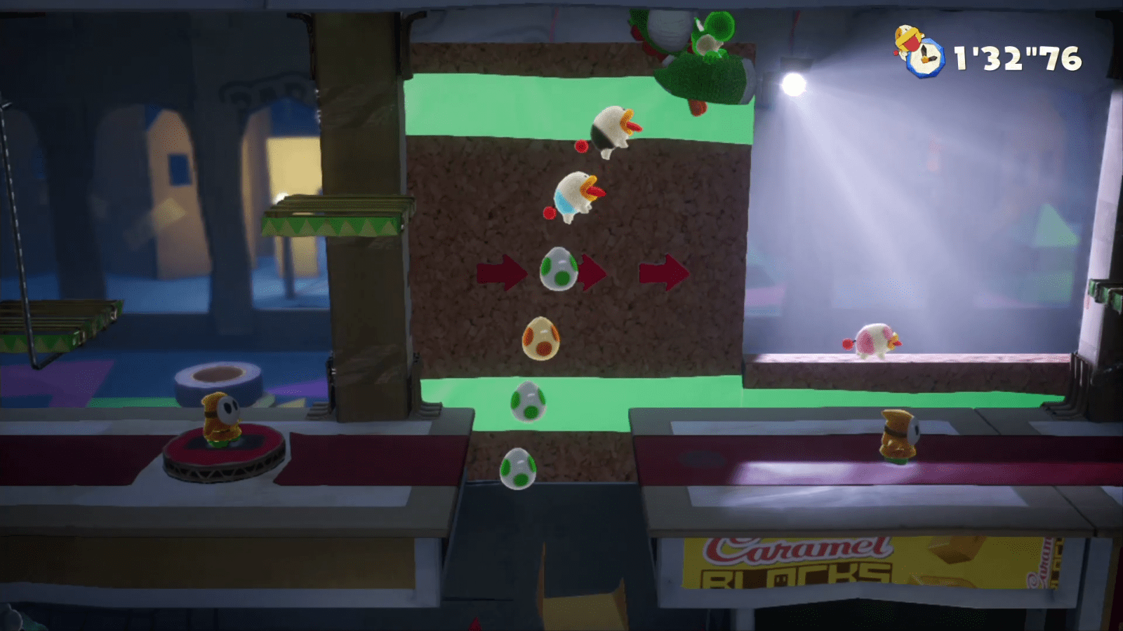 Skulking Around - Yoshi's Crafted World Walkthrough - Neoseeker