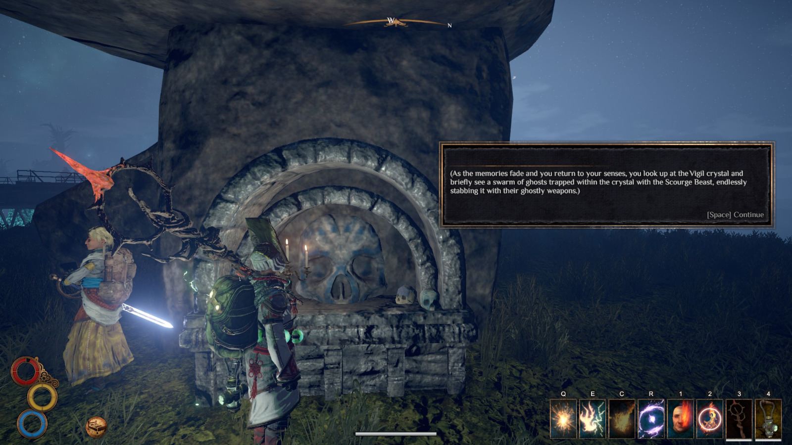 Questions and Corruption & A Myriad of Bones - Outward Walkthrough ...