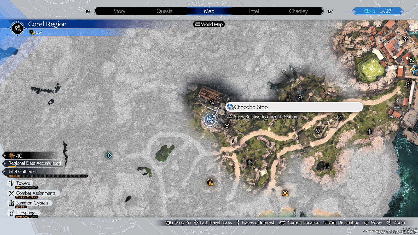 Corel Region Chocobo Stops - Final Fantasy VII Rebirth Walkthrough ...