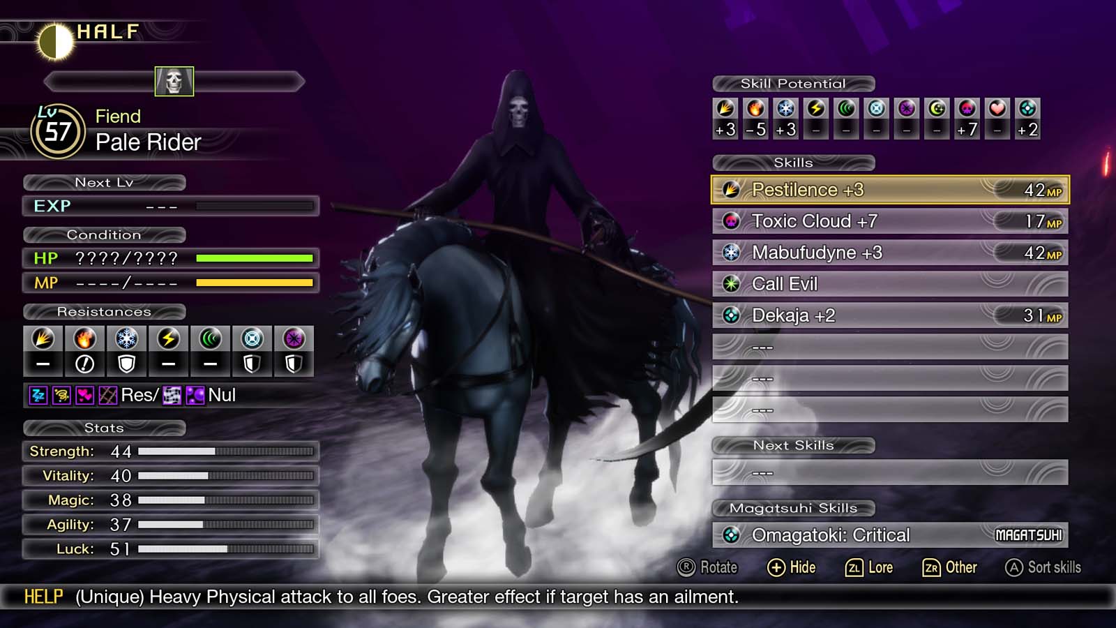 How To Defeat Pale Rider: Enemy Guide - Shin Megami Tensei V - Neoseeker