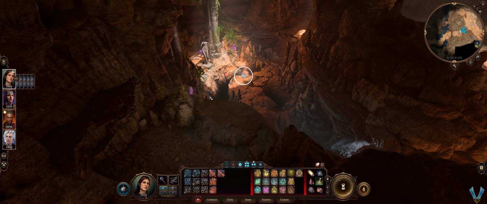 How to open the Guilded Chest of Selune in the Owlbear Cave - Baldur's ...