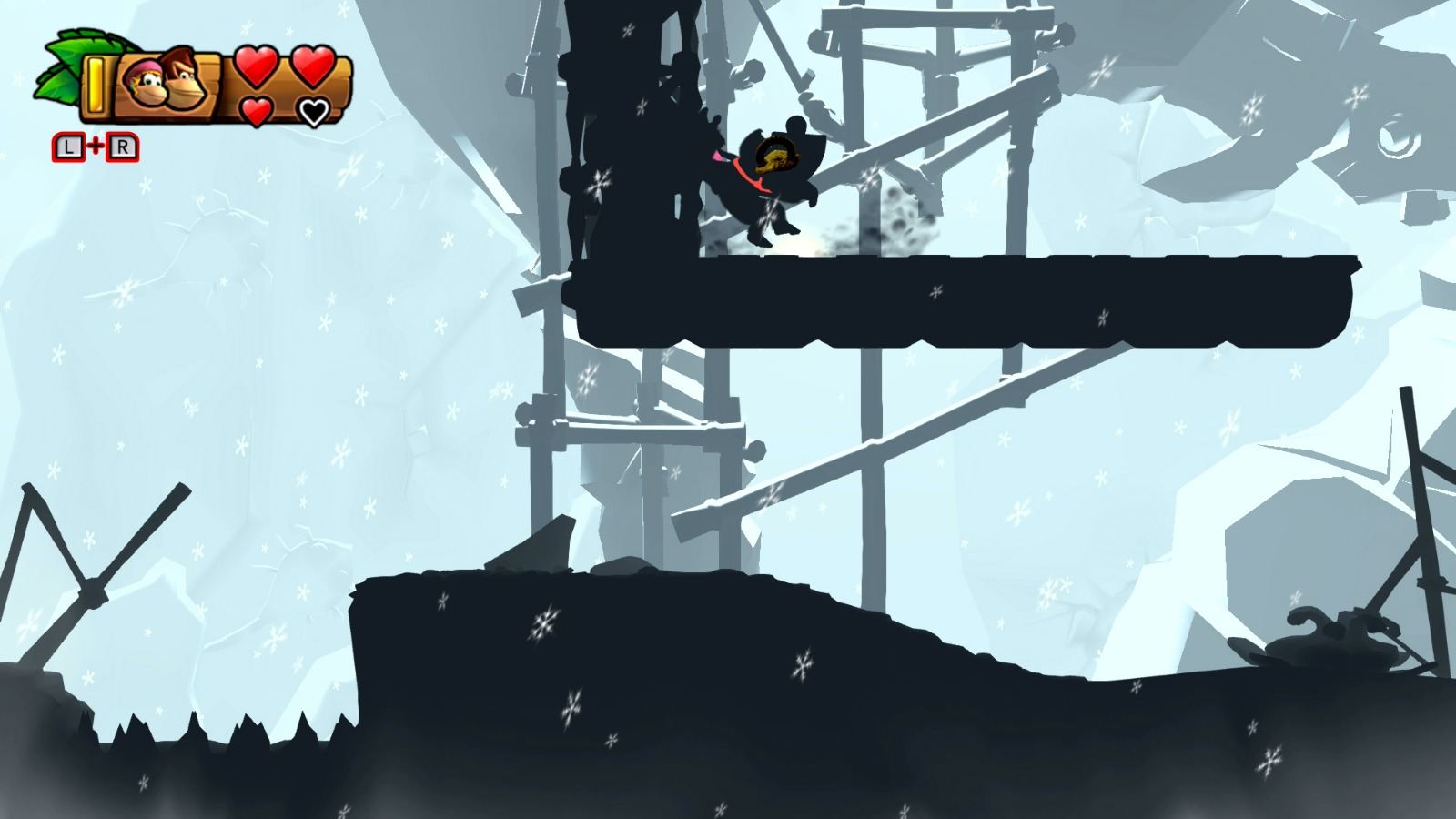 6-6 Cliffside Slide - Donkey Kong Country: Tropical Freeze Walkthrough ...